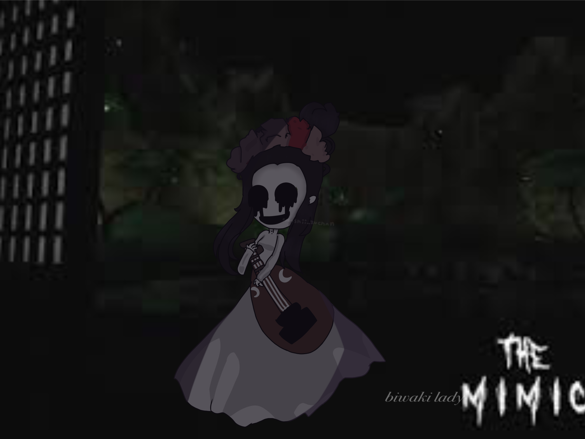 Biwaki Lady - The Mimic Fan Art - ibisPaint