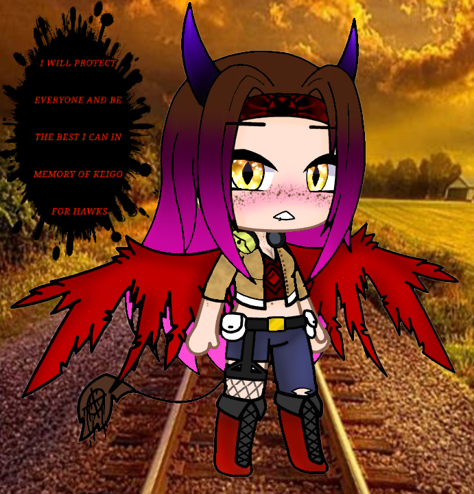 Hailey Takami,aftermath of hawk's death - ibisPaint