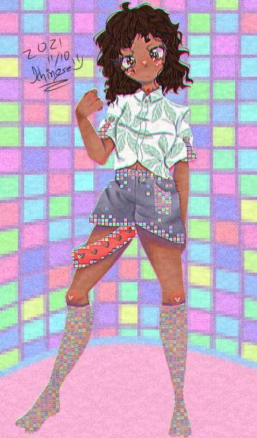 Maria ;-; - ibisPaint