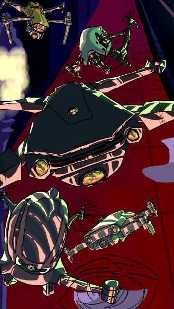 Drones - ibisPaint