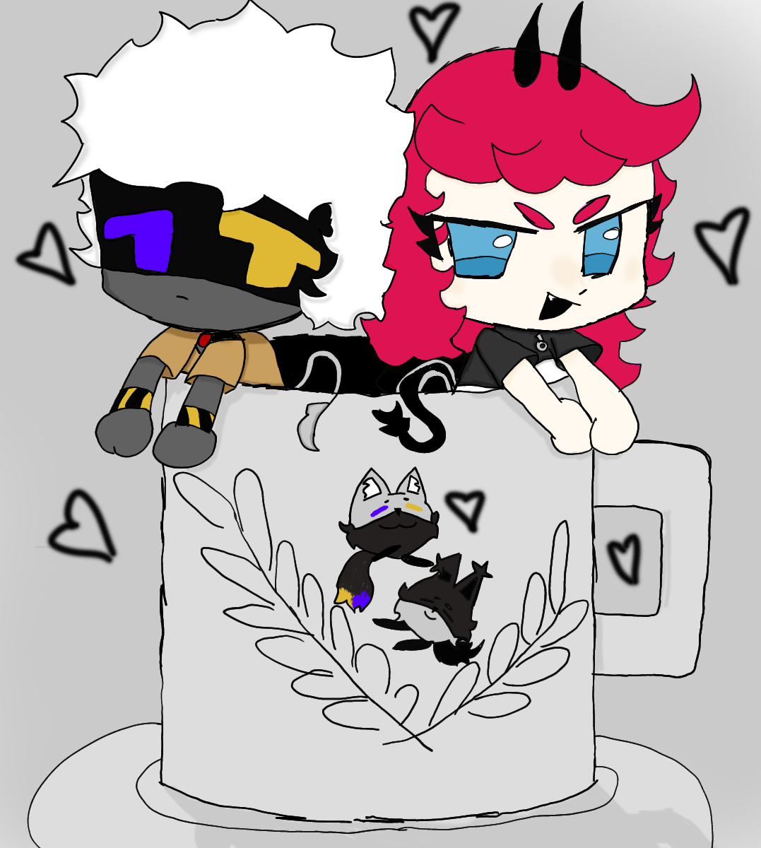 Cup-le things XD - ibisPaint