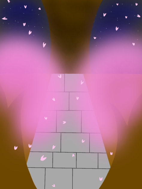 Spring Breeze Palace Sakura Garden - ibisPaint