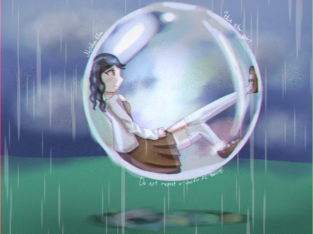 safety in a bubble 🫧 - ibisPaint