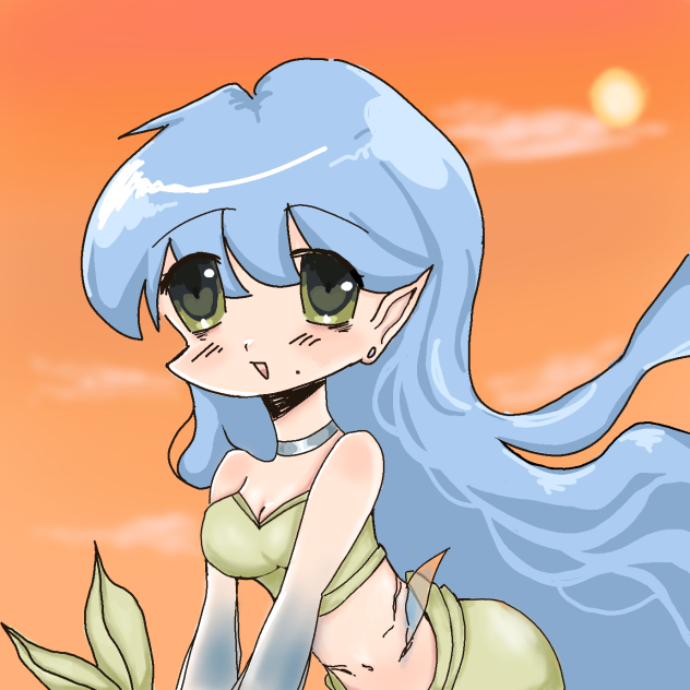 mermaid - ibisPaint