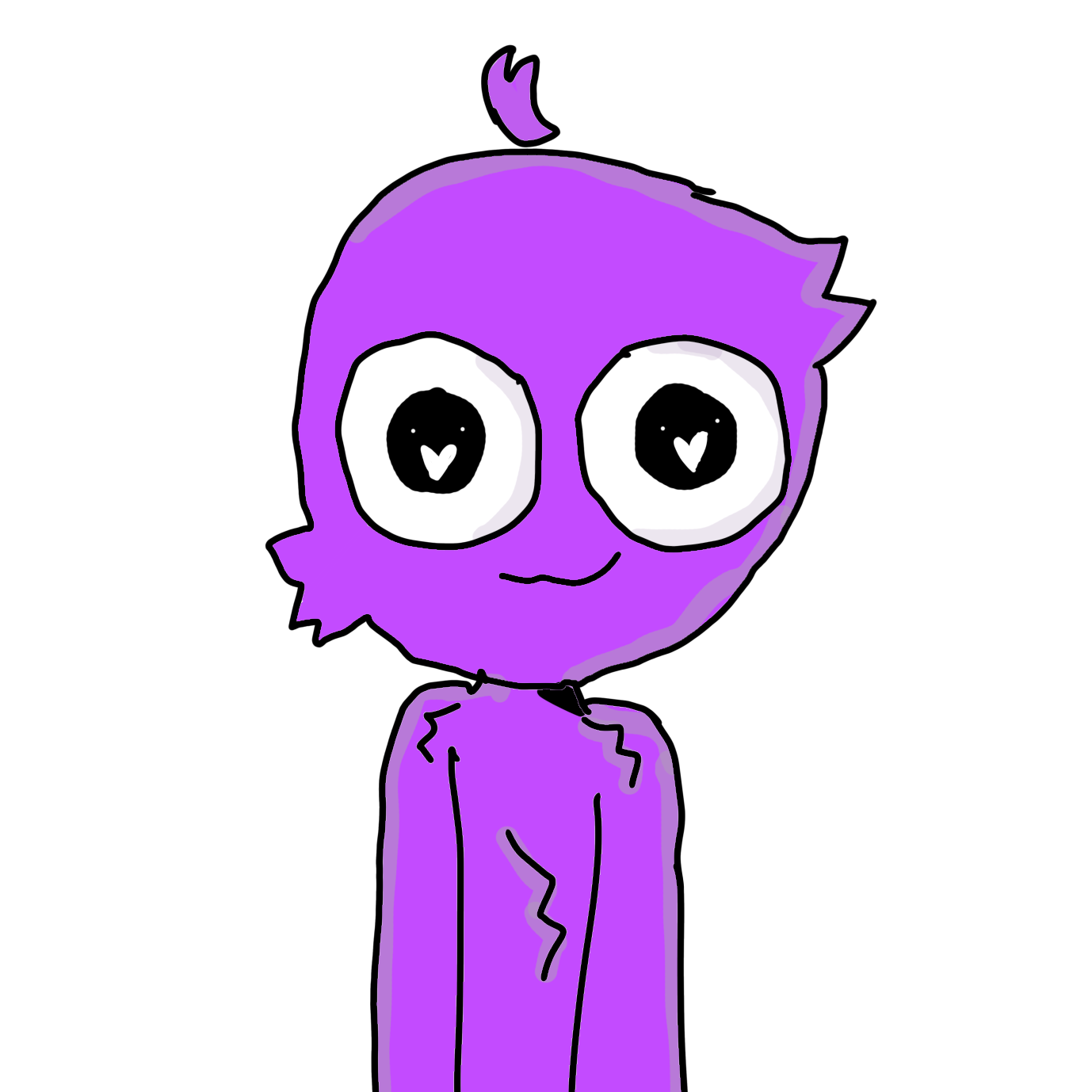 Rainbow friends ( purple ) - ibisPaint