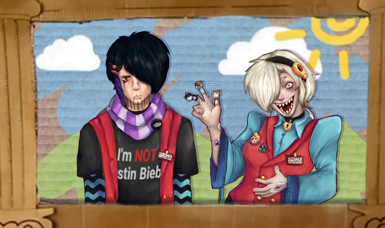 el show de Colette y Edgar. - ibisPaint