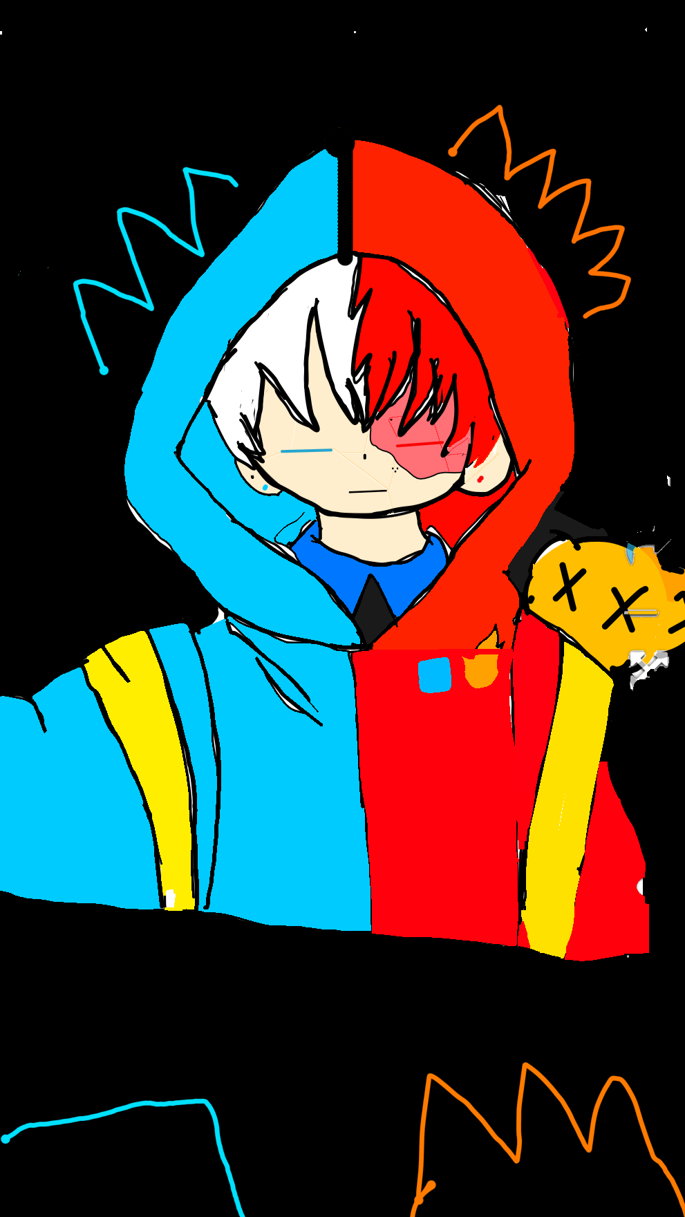 Toddler todoroki - ibisPaint