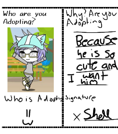 Adoption papers - ibisPaint