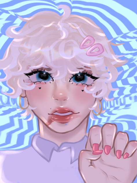 my boy Andy in his baddie side💅 - ibisPaint