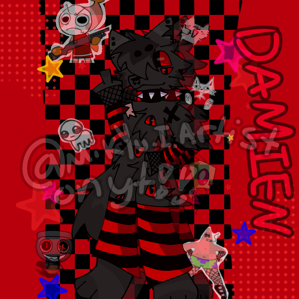 Damien my fursona =3 - ibisPaint