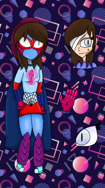 Spider-girl🕷️🕸️(spider-man movie oc) - ibisPaint