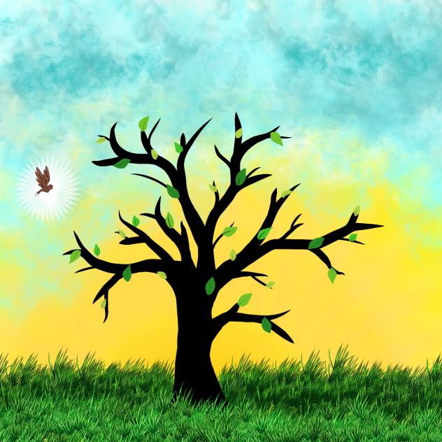 Bird that brings spring - ibisPaint