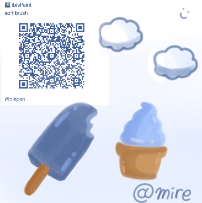 Soft brush - ibisPaint