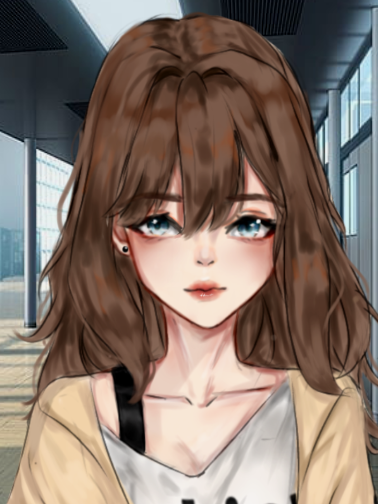 cute girl - ibisPaint