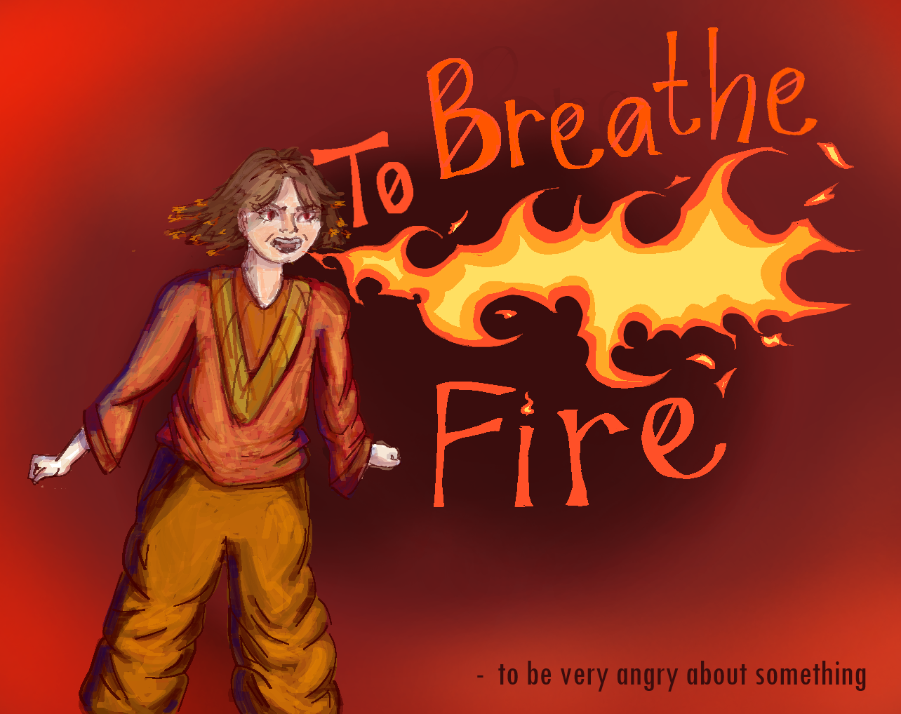 illustration of idiom - ibisPaint