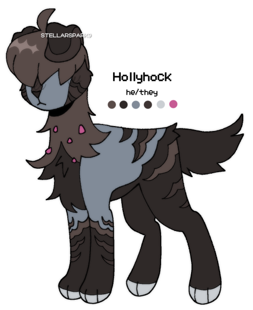 Hollyhock ref - ibisPaint