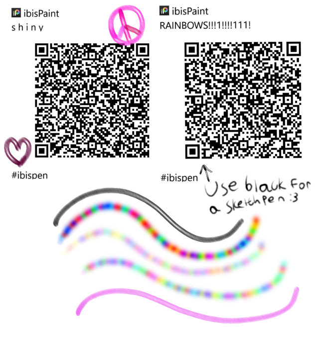 My first brushes ever.. im so proud - ibisPaint