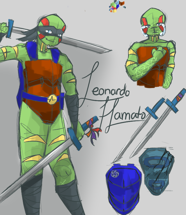 Leonardo Concept art - ibisPaint