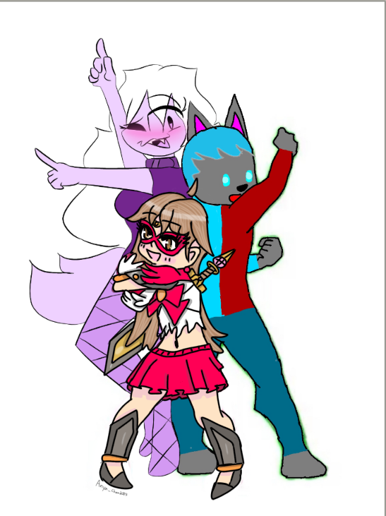 Trio Collab! - ibisPaint