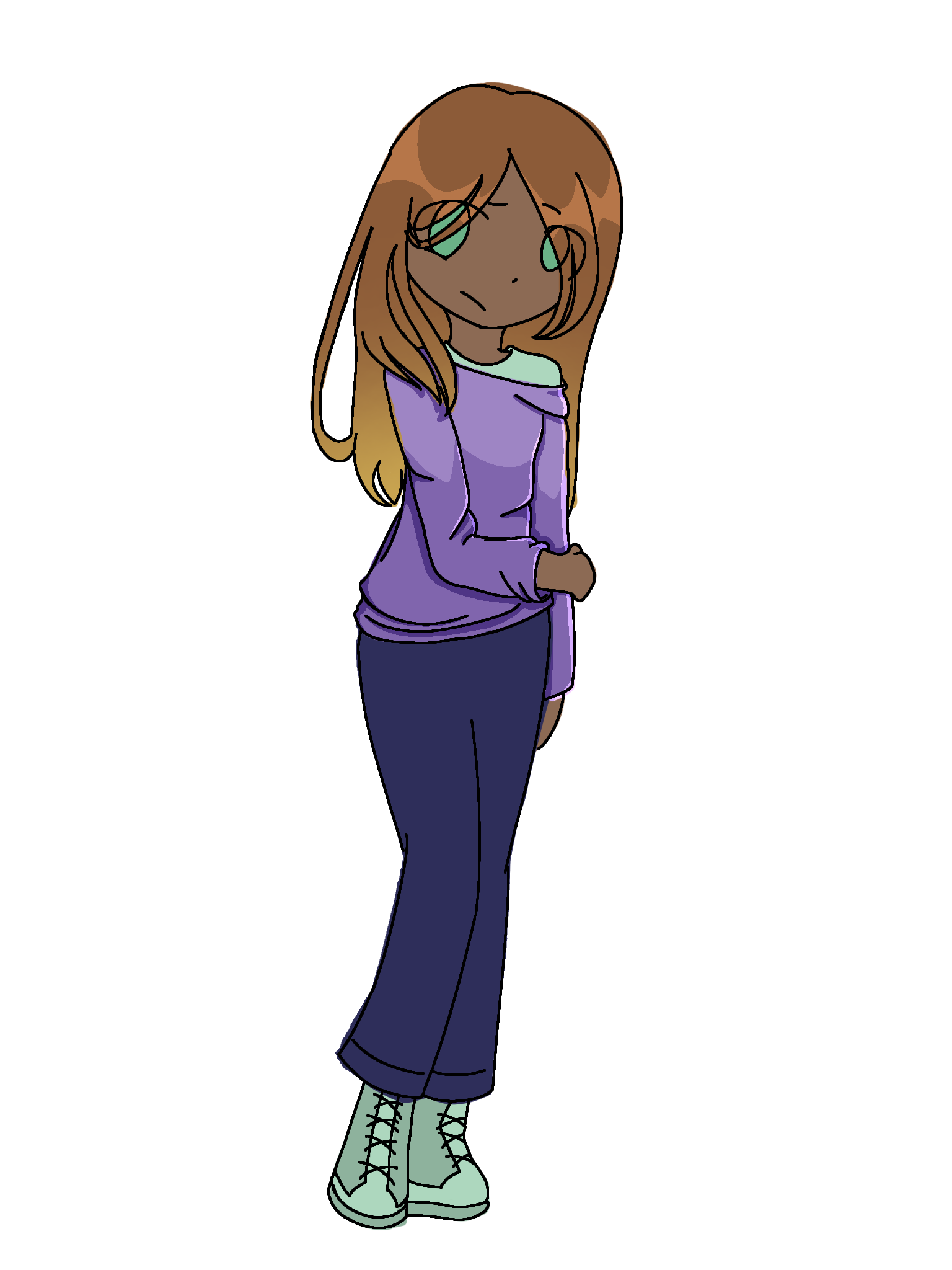 Sad gorl - ibisPaint