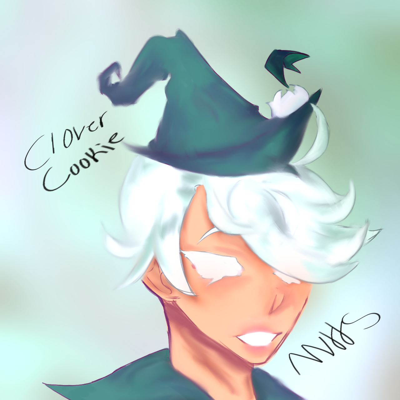 Clover cookie fan art - ibisPaint