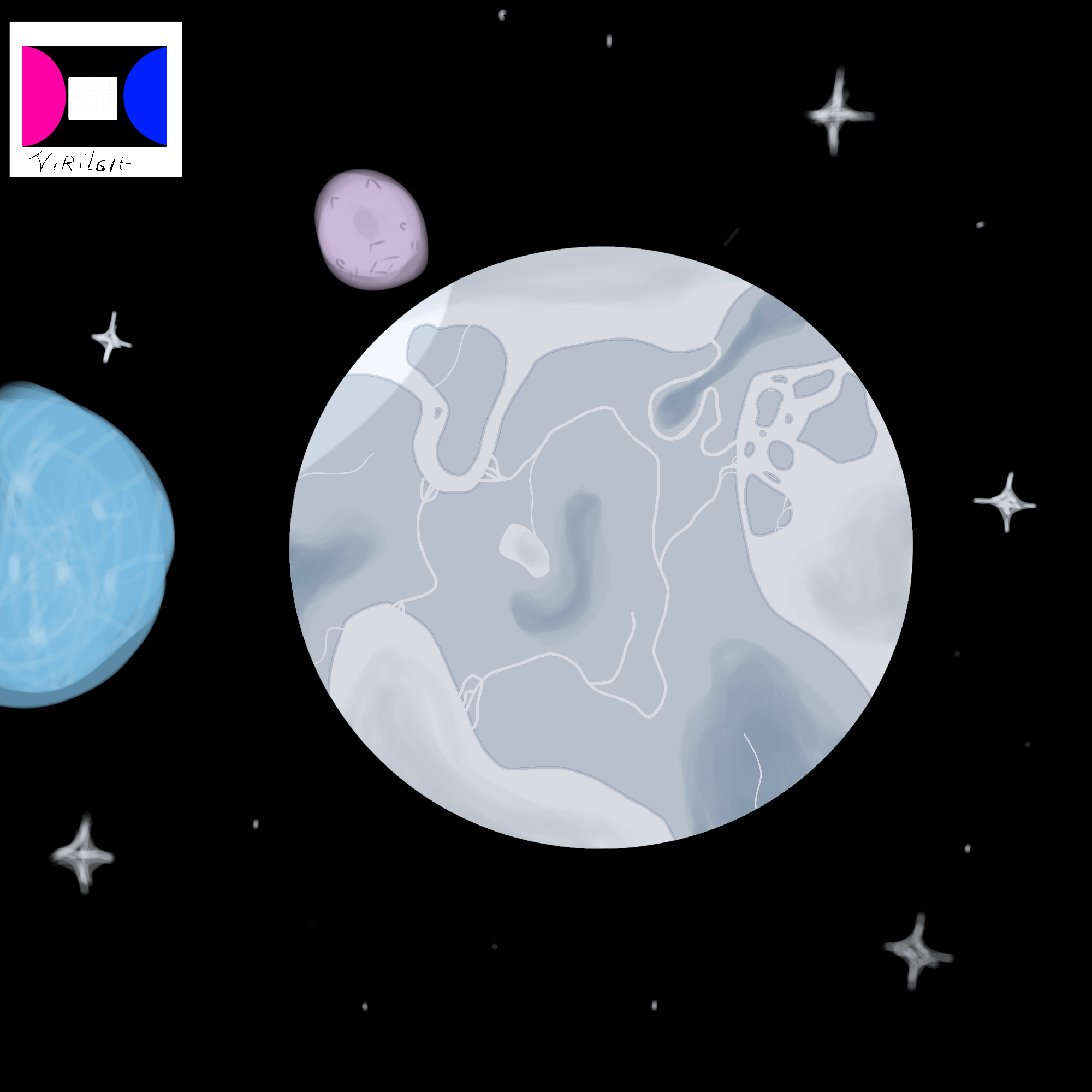 uhhhh planet I guess - ibisPaint