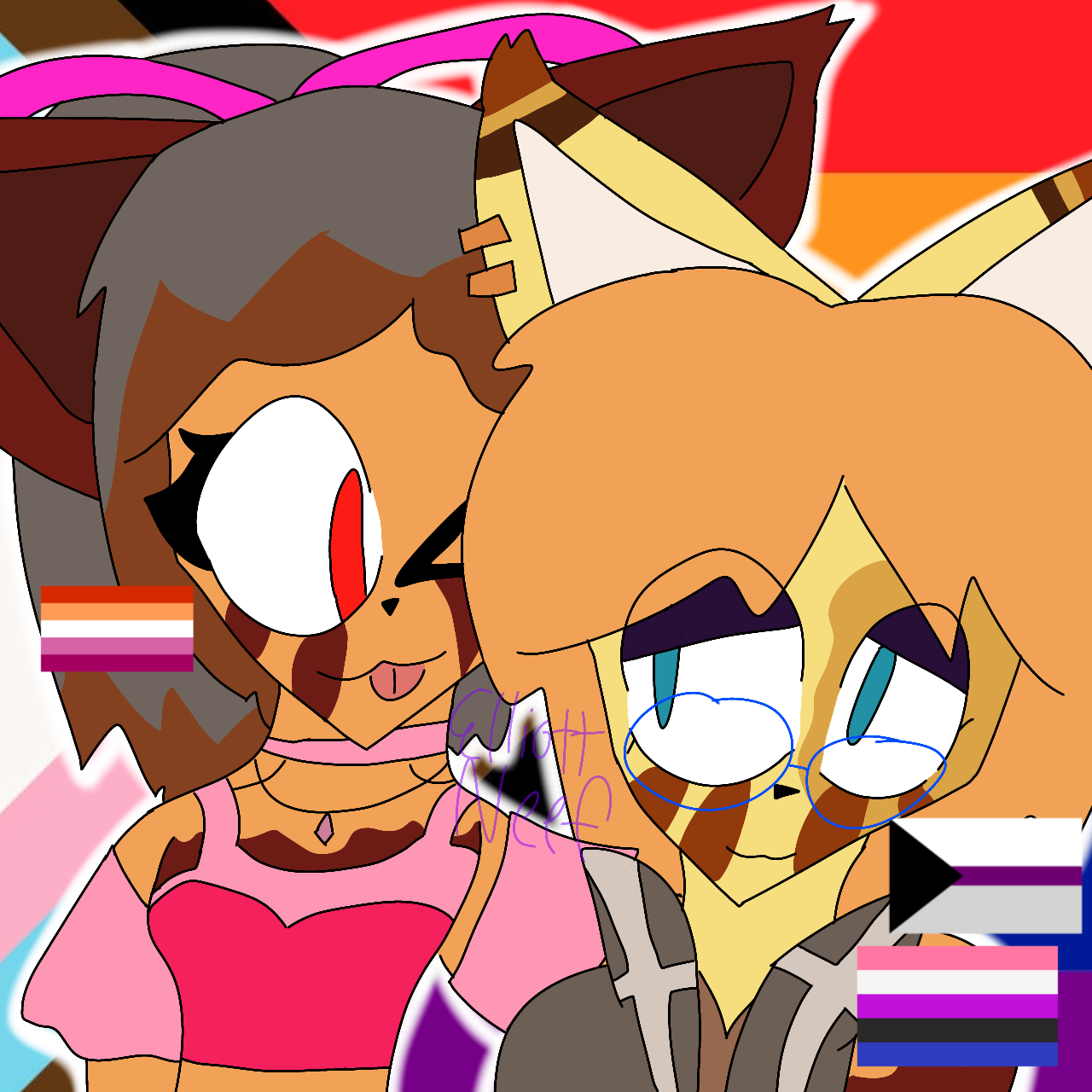 the lesbians - ibisPaint