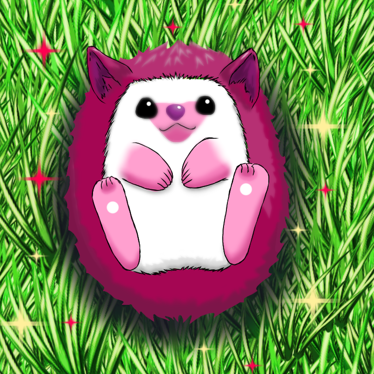 Mini hedgehog from Heartlabyul - ibisPaint