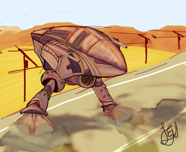 mecha design - ibisPaint