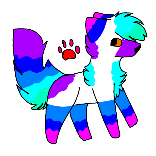 Sparkle Dog- Open Adopt! - ibisPaint