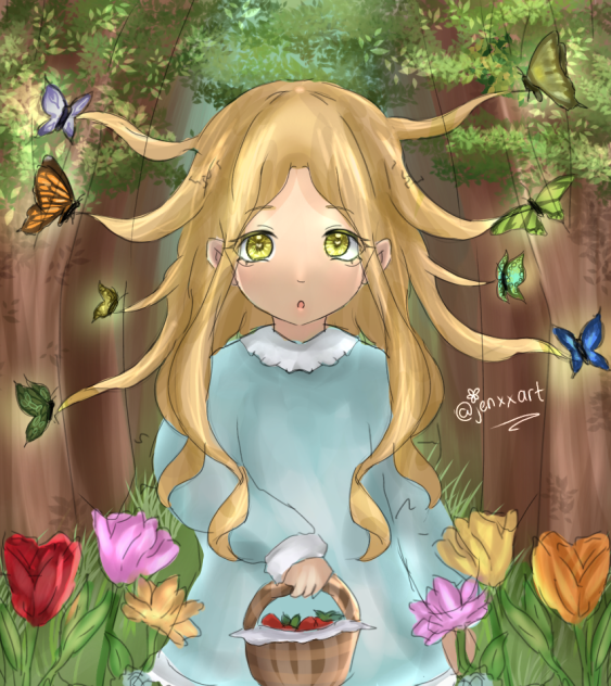 Child of the forest - ibisPaint