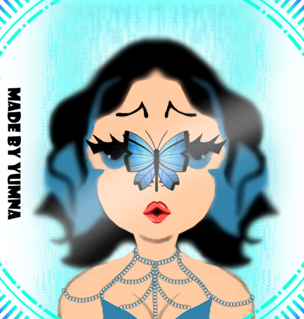 Butterfly Girl - ibisPaint