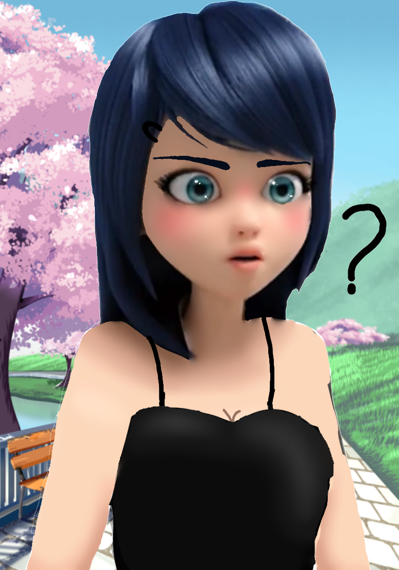 marinette as a emo girl🖤🌸 - ibisPaint