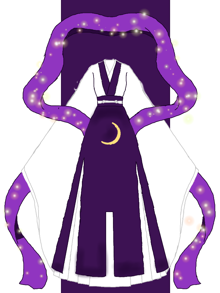 Luna's moon maiden kimono - ibisPaint