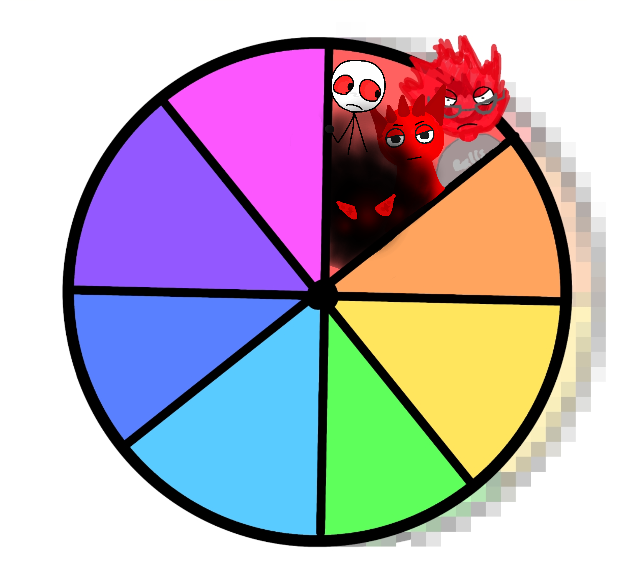 🌈Color wheel challenge Day four🌈 - ibisPaint