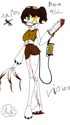 My murder drones oc - ibisPaint