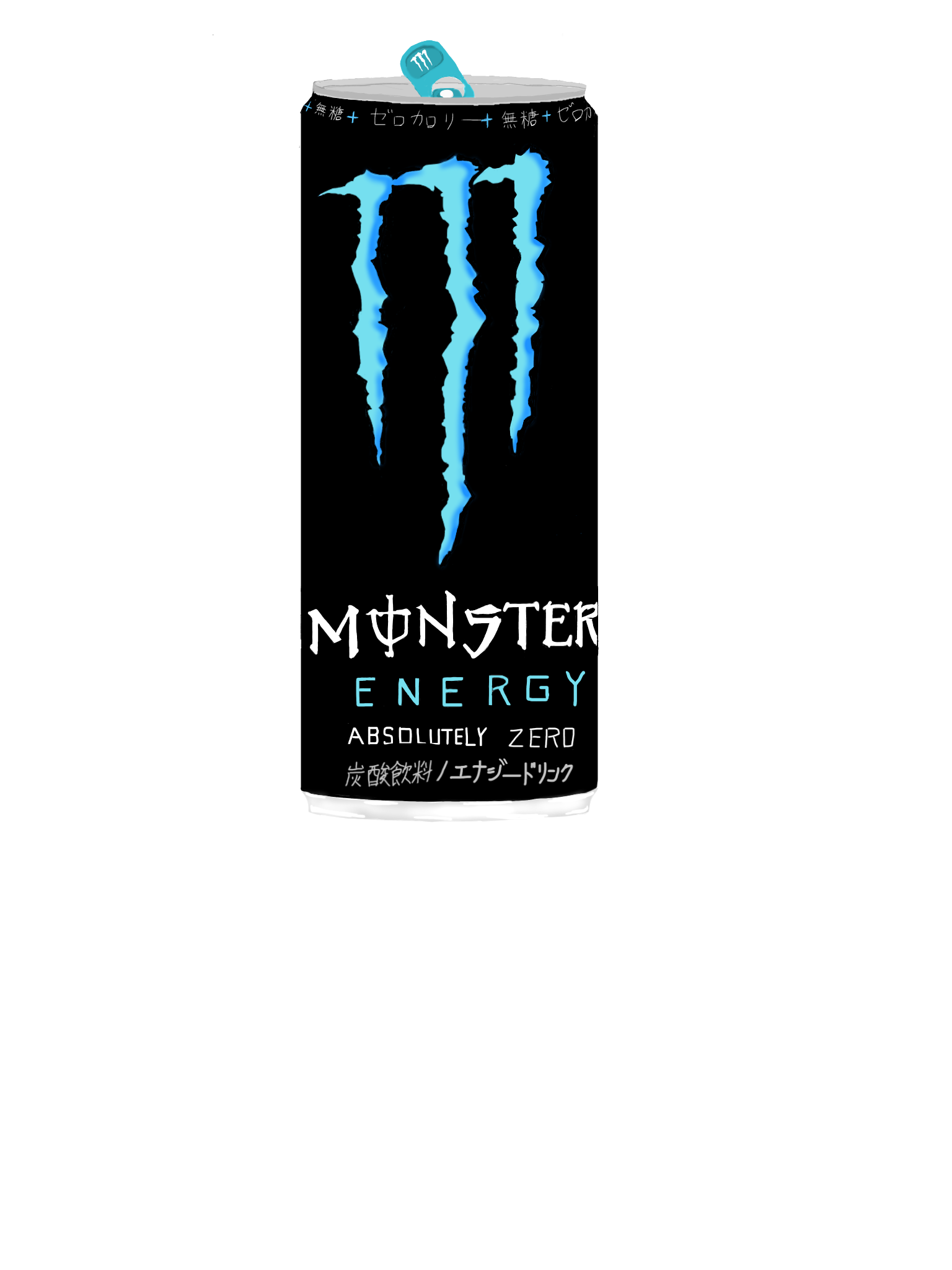 monster energy absolutely zero - ibisPaint