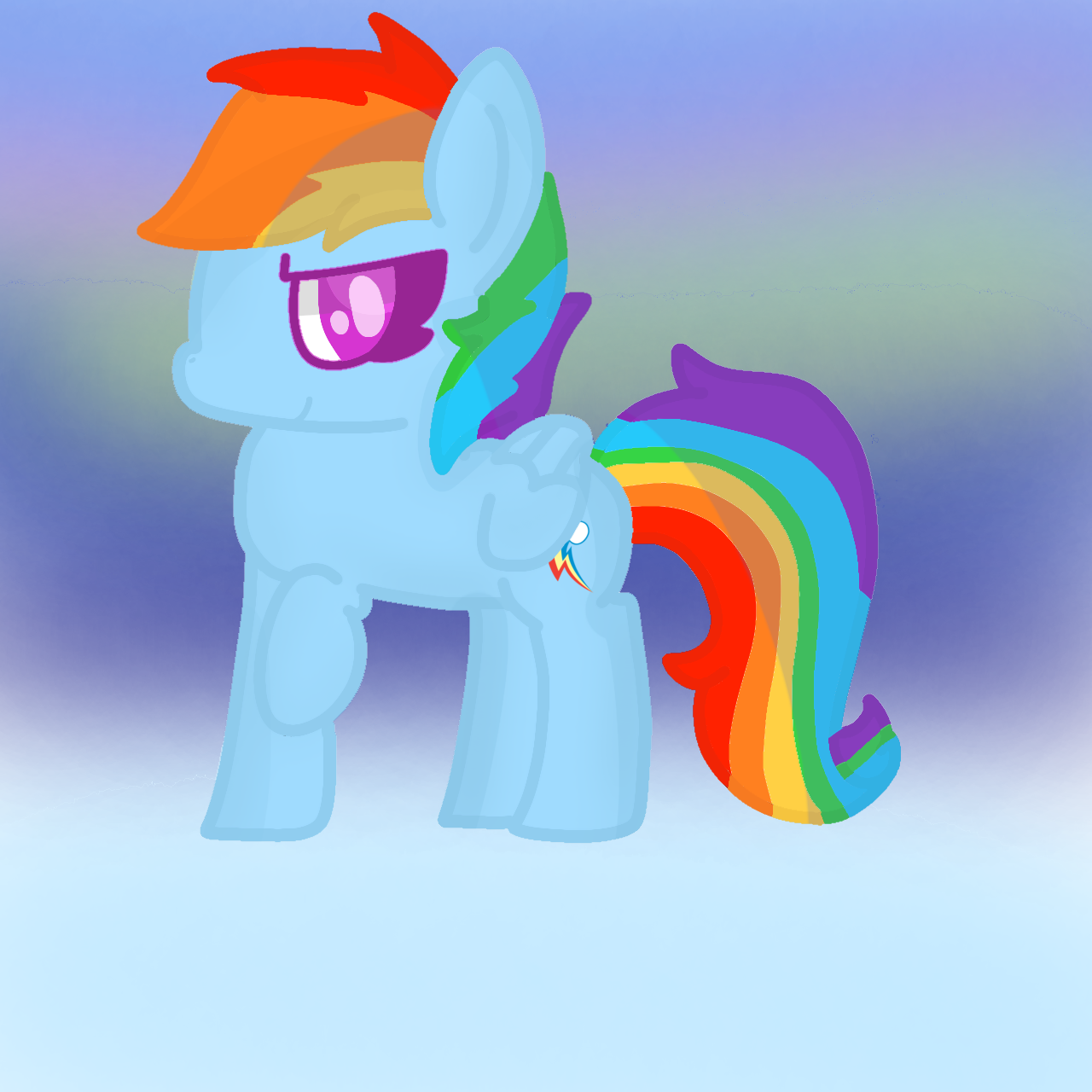 Rainbow Dash - ibisPaint