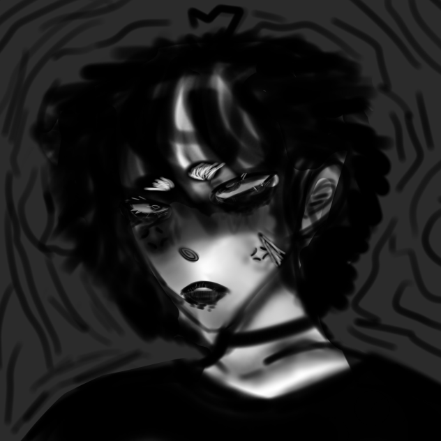 random goth drawing - ibisPaint