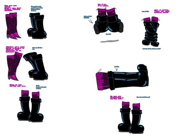 Athena and Squeaky Boots - ibisPaint