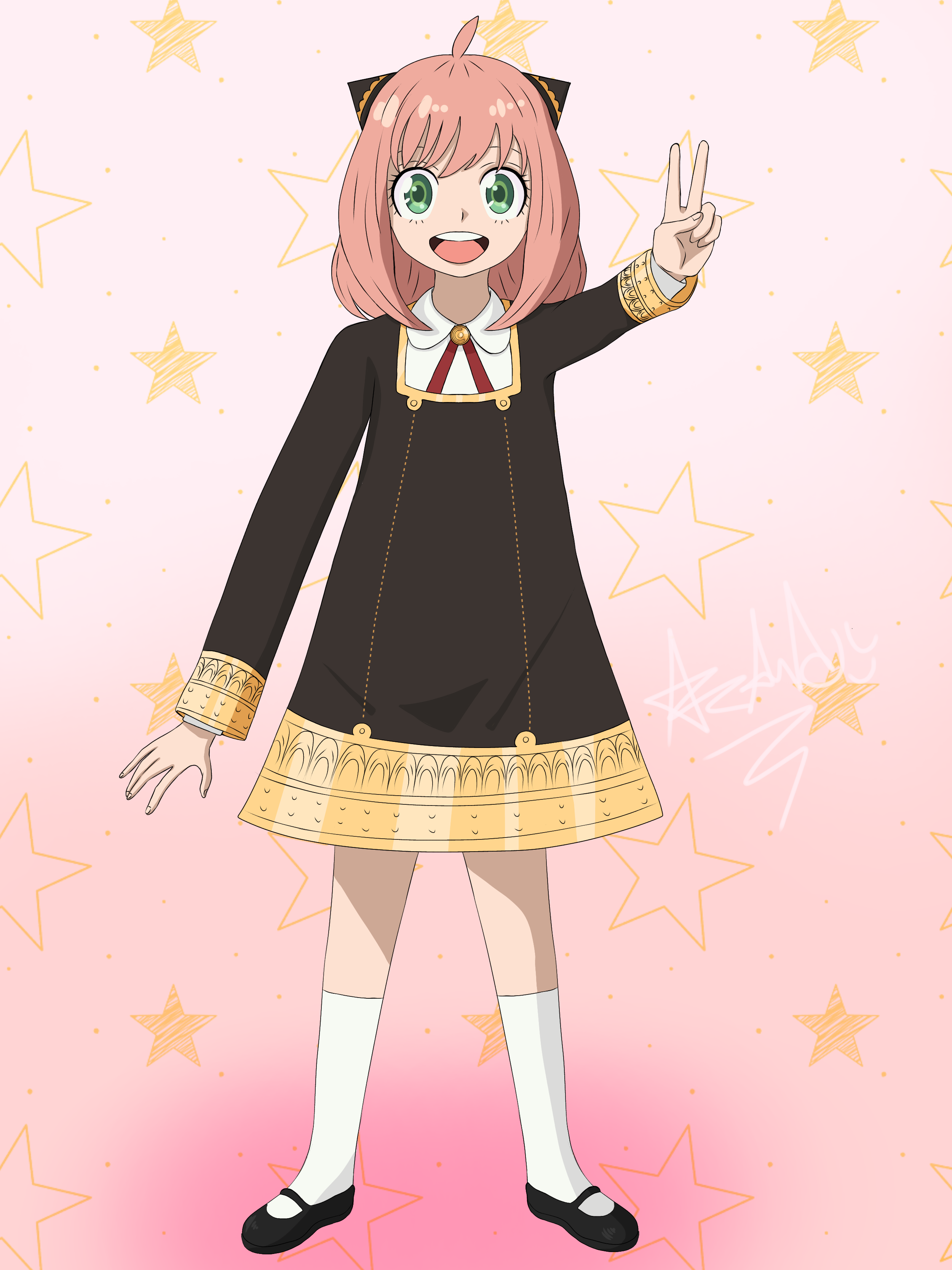 Anya Forger ⭐🥜🥜🌜 - ibisPaint