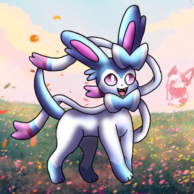 shiny Sylveon 🩷💙🩵💖 - ibisPaint