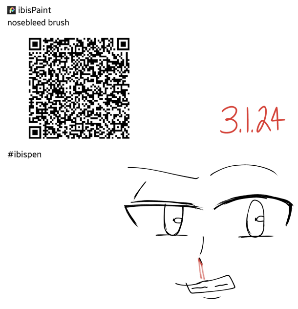 nosebleed brush - ibisPaint