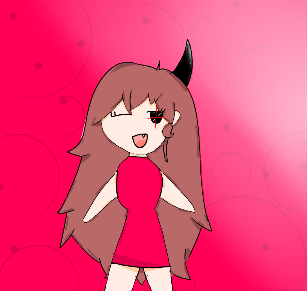 Chibi demon girlfriend - ibisPaint