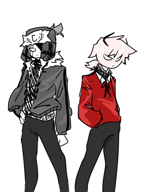 FNF Mid-fight Masses (Ruv,Selever) - ibisPaint