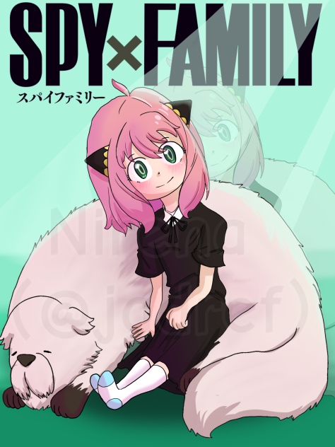 Anya & Bond - ibisPaint