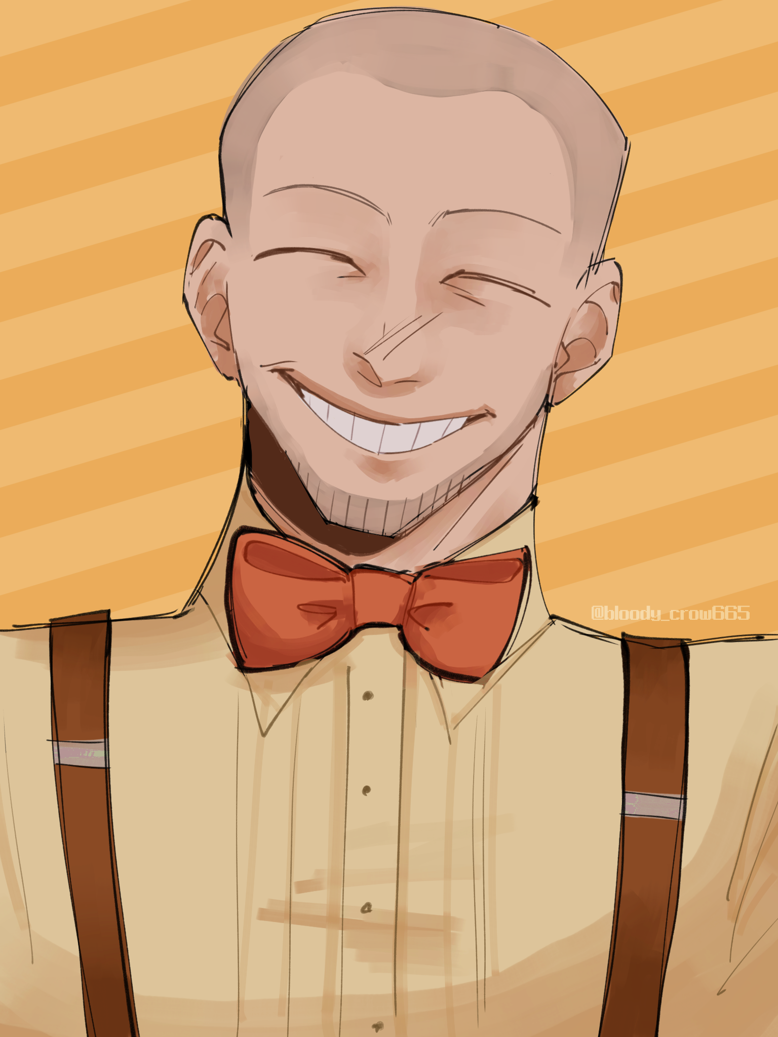 SKINHEAD DUDE - ibisPaint