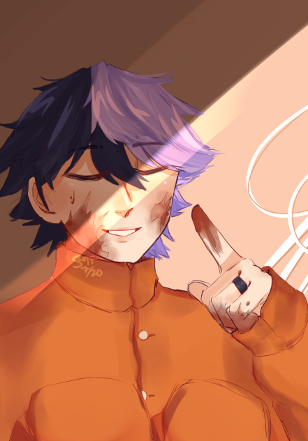 he’s a prisoner - ibisPaint