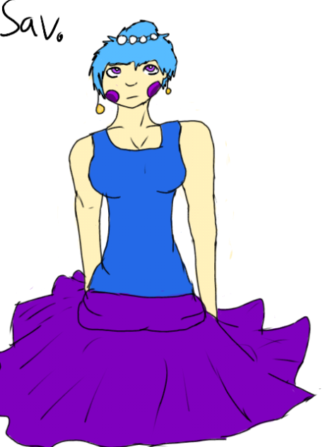 Ballora drawing - ibisPaint