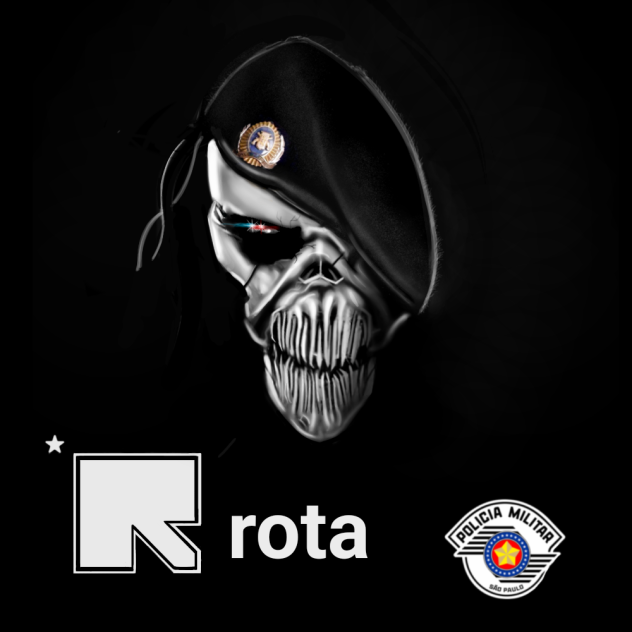 rota polícia militar - ibisPaint